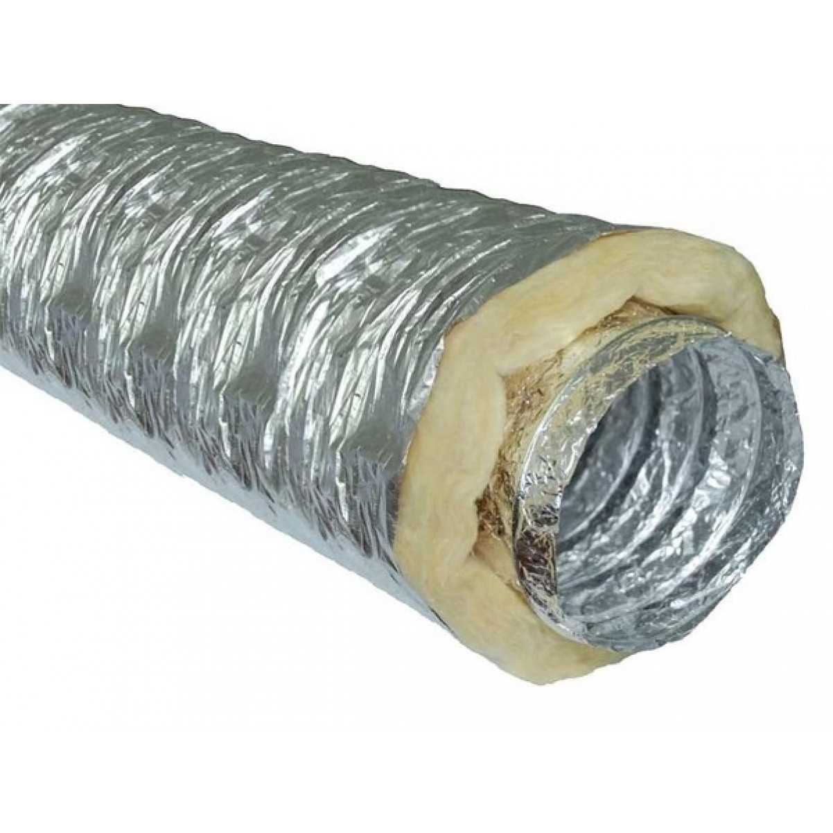 Eristetty joustava putki 152mm - Eristetty joustava putki